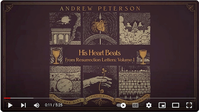 His heart beats